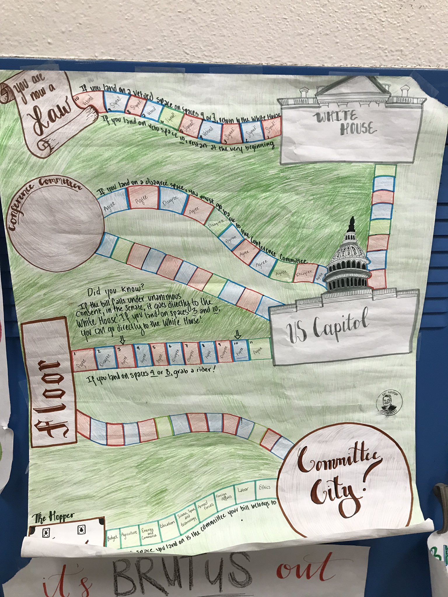 How A Bill Becomes A Law Board Game