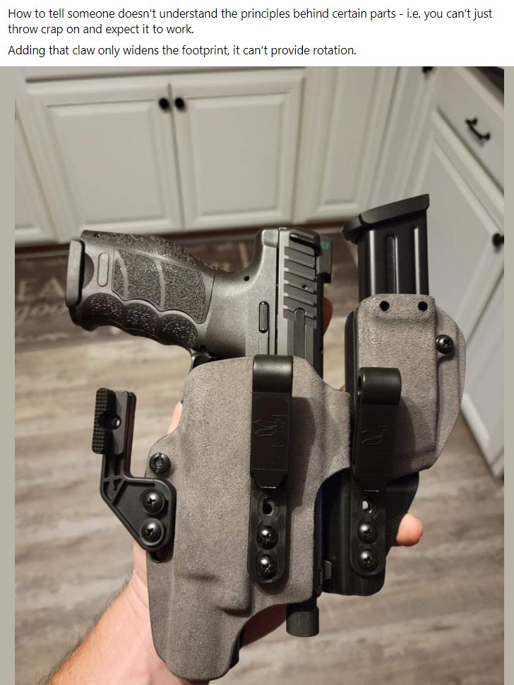 Tacticool Memes⚪ on Twitter: "RT @TactiCoolMemes: shit like this is why I am such a holster snob ...