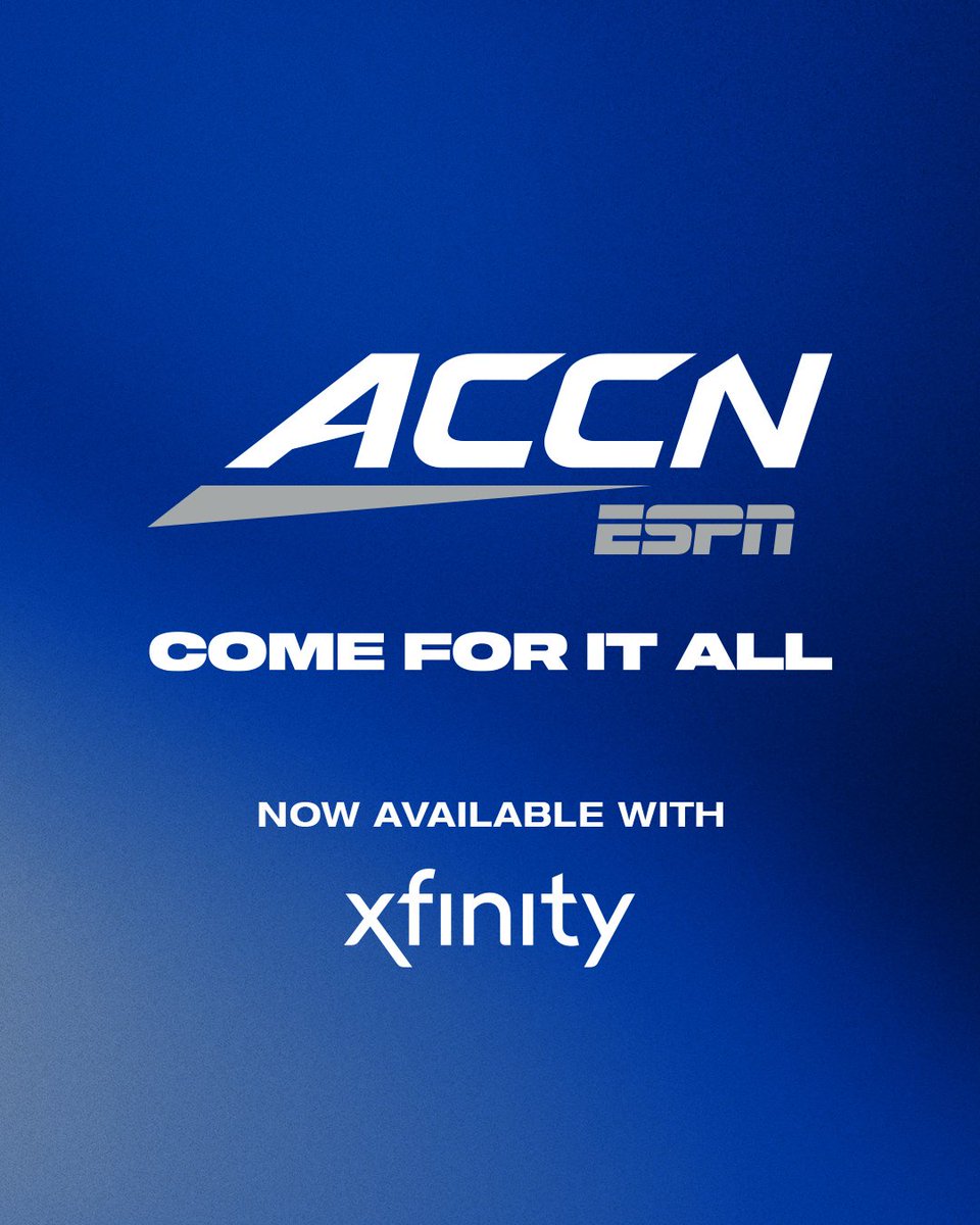 ACC Network is officially available on Xfinity : r/CFB