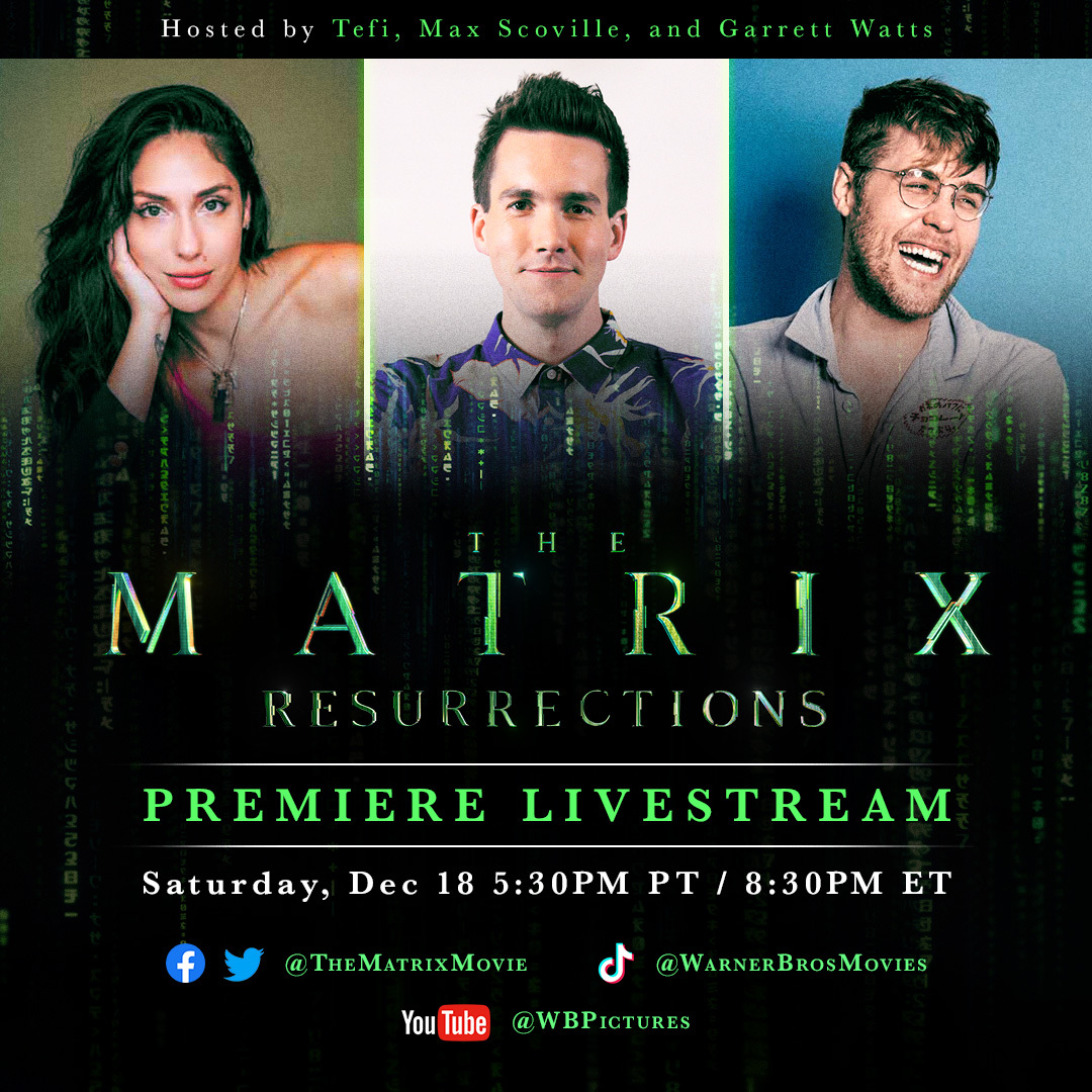 Max Riemelt on Twitter: "RT @TheMatrixMovie: Can’t make it to the green carpet in person? We got ...