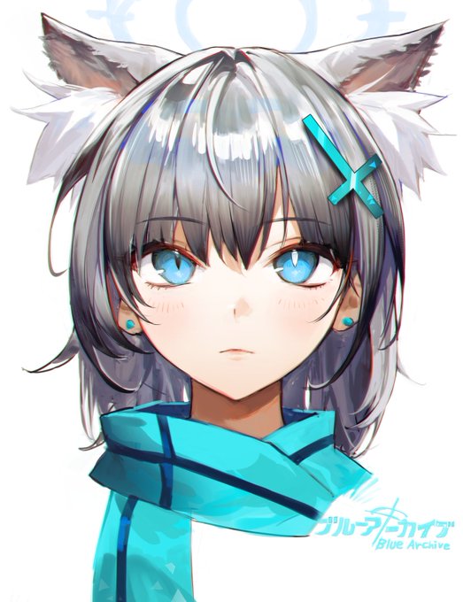 「shiroko (blue archive) simple background」Fan Art(Oldest)