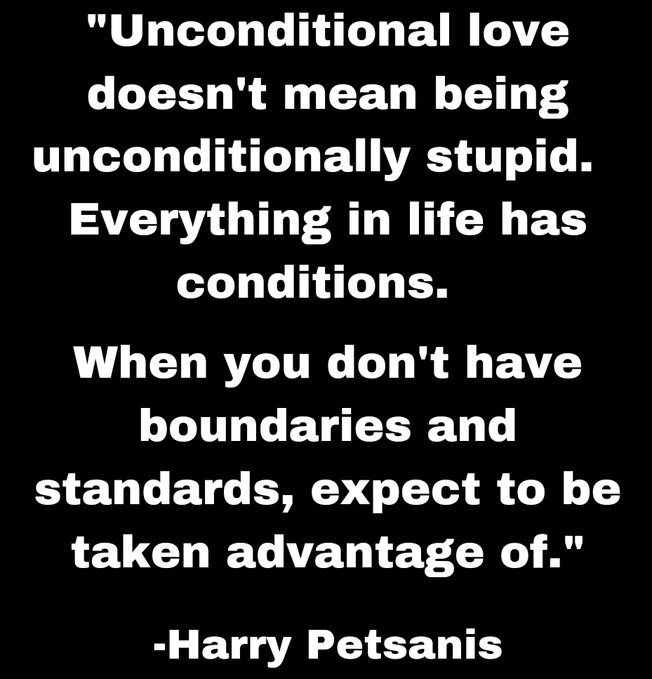 Unconditional Love Means