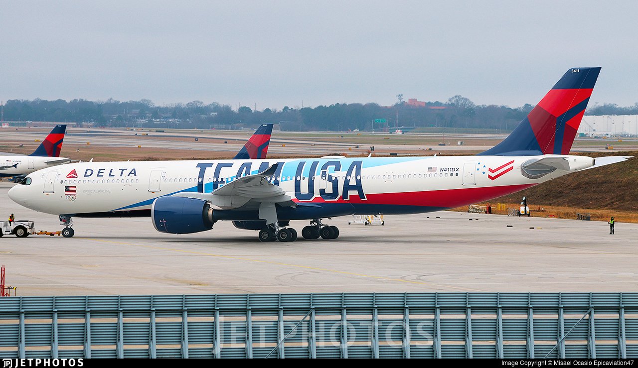 Delta Airlines New Livery