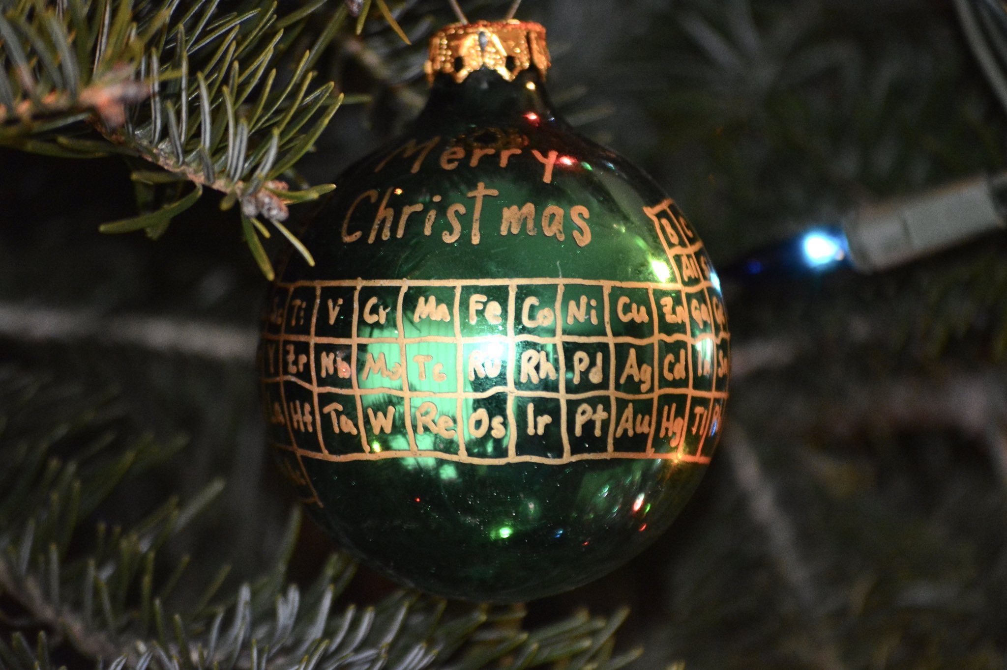 Periodic Table Ornaments
