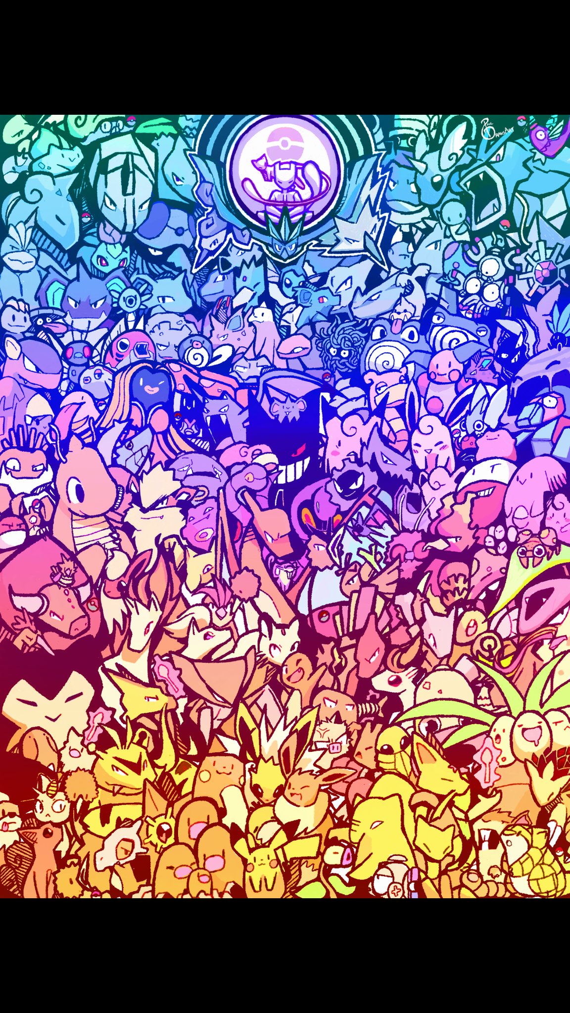 Original 151 Pokemon Wallpaper