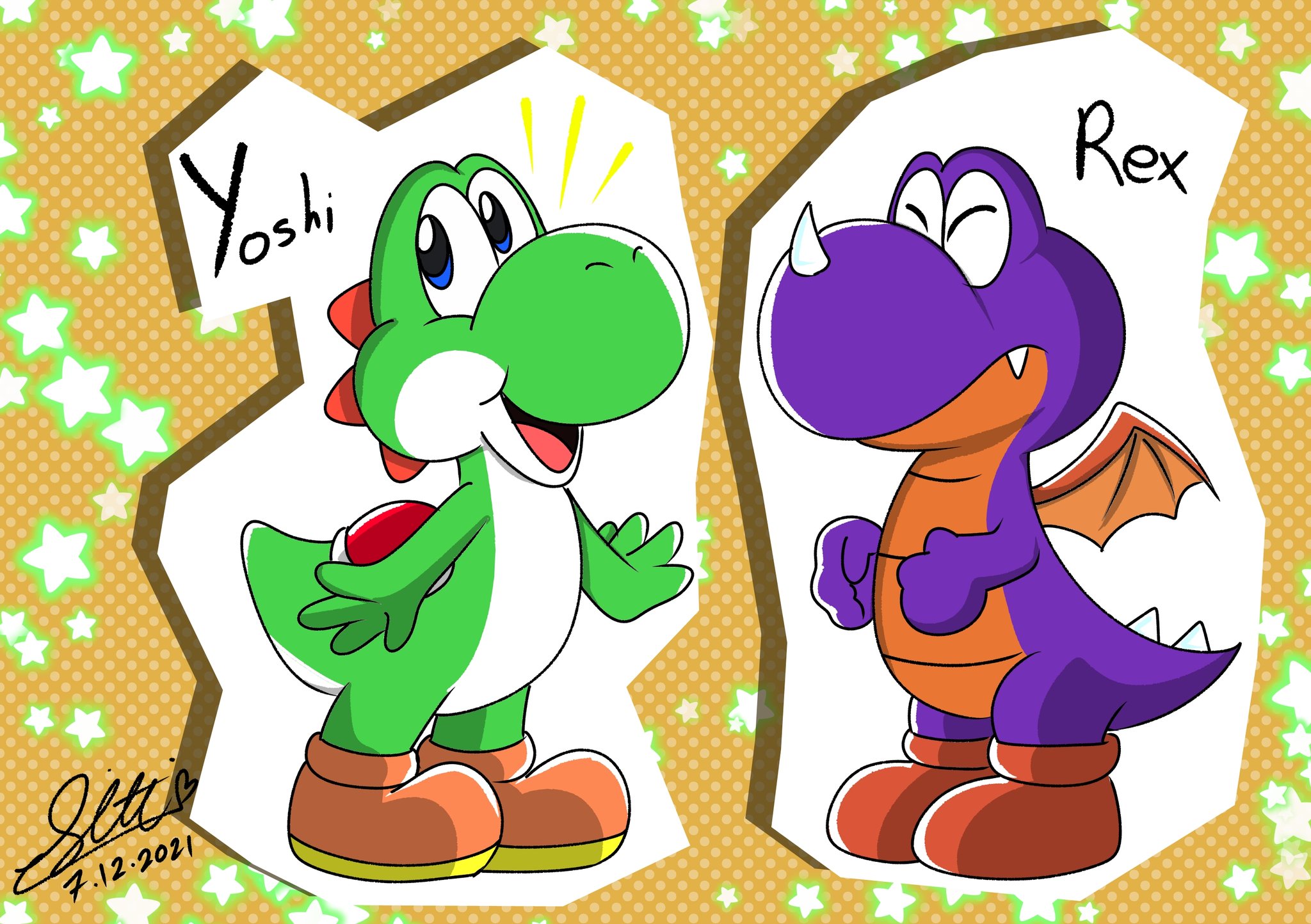 How To Draw Yoshi