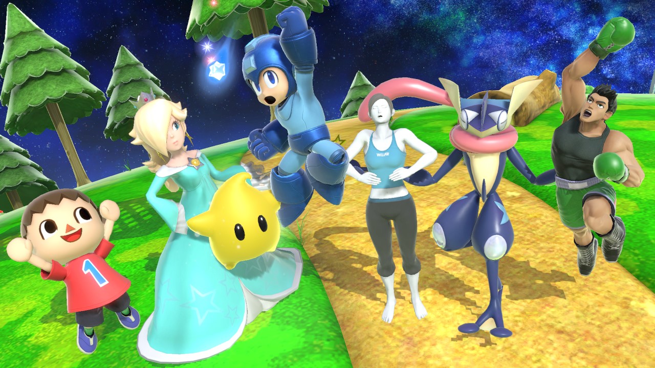 Super Smash Bros Wii U Newcomers