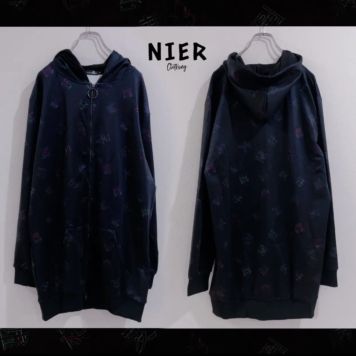 NieR Clothing on Twitter: "🎁本日〆切プレゼント企画🎁 【NieRメンヘラ闇ZIP OUTER】 🎁3名様にプレゼント🎁 ユニセックスアイテムです🐰 応募方法 ...