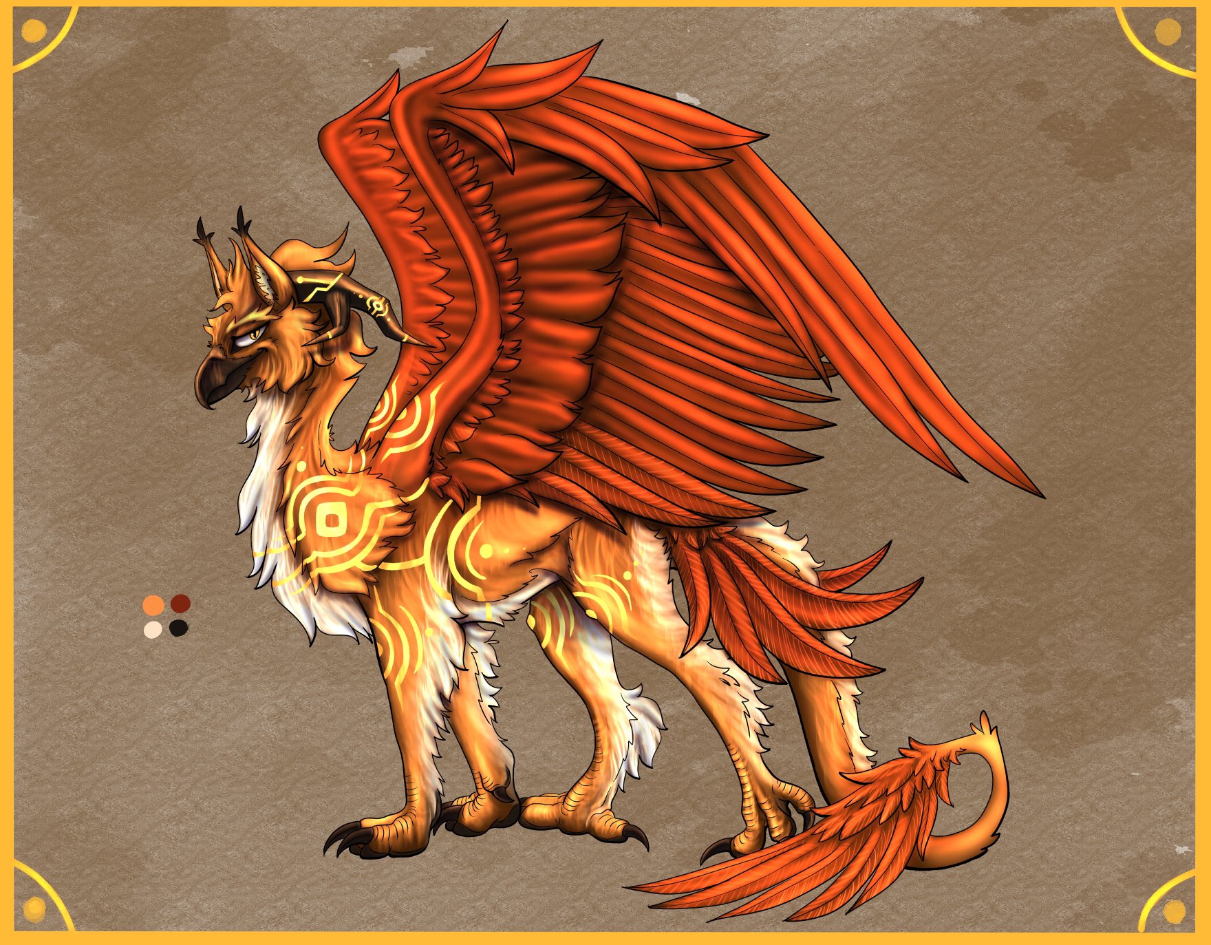 Half Dragon Half Wolf