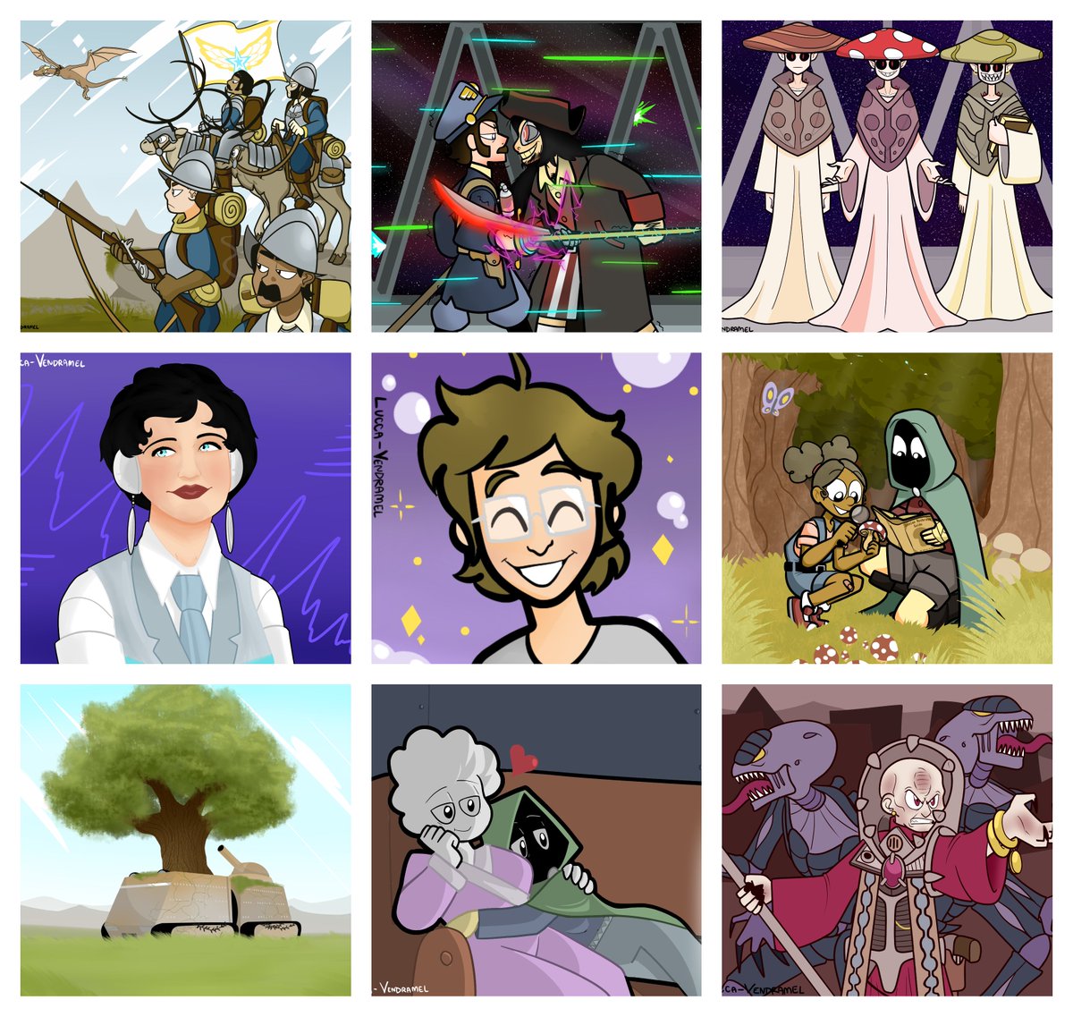 plasma flintlocks are my jam (@LuccaVendramel) さんのイラスト・マンガ作品まとめ (11 件 ...