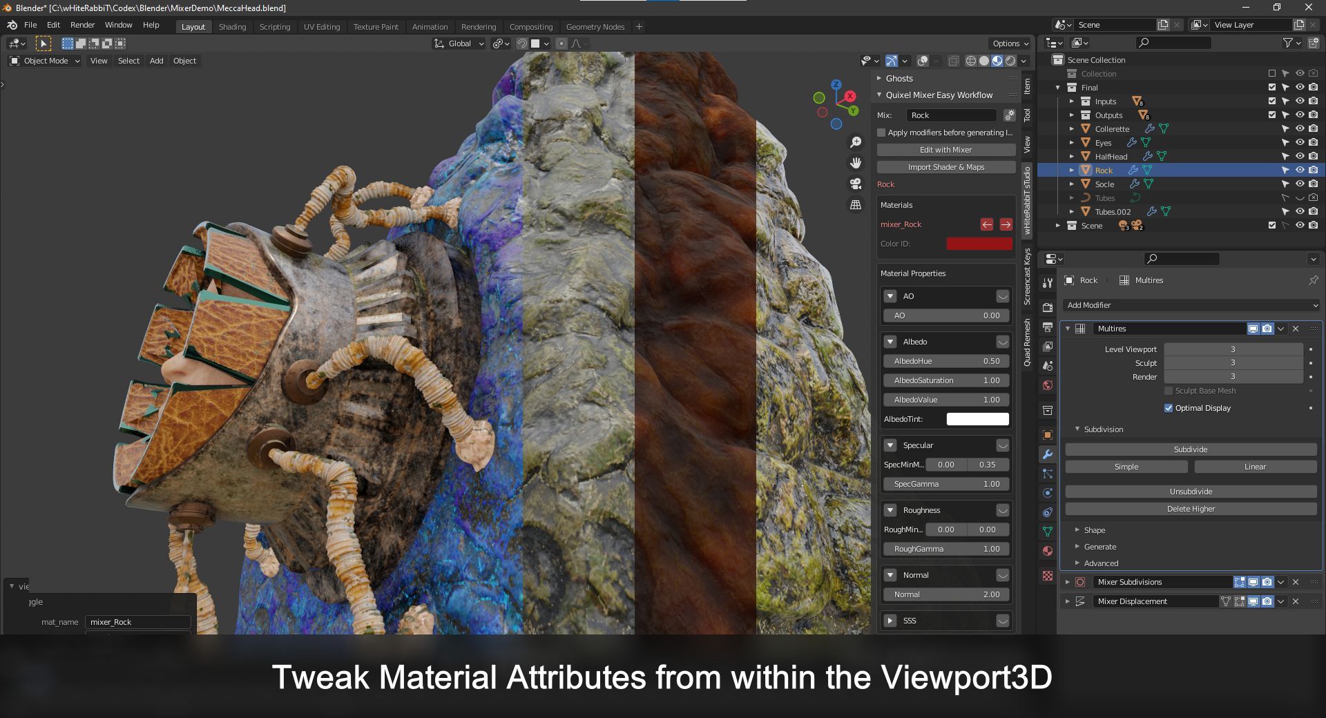 Blender Market on Twitter: "PBR Bridge provides a non-destructive, automated, texture workflow ...