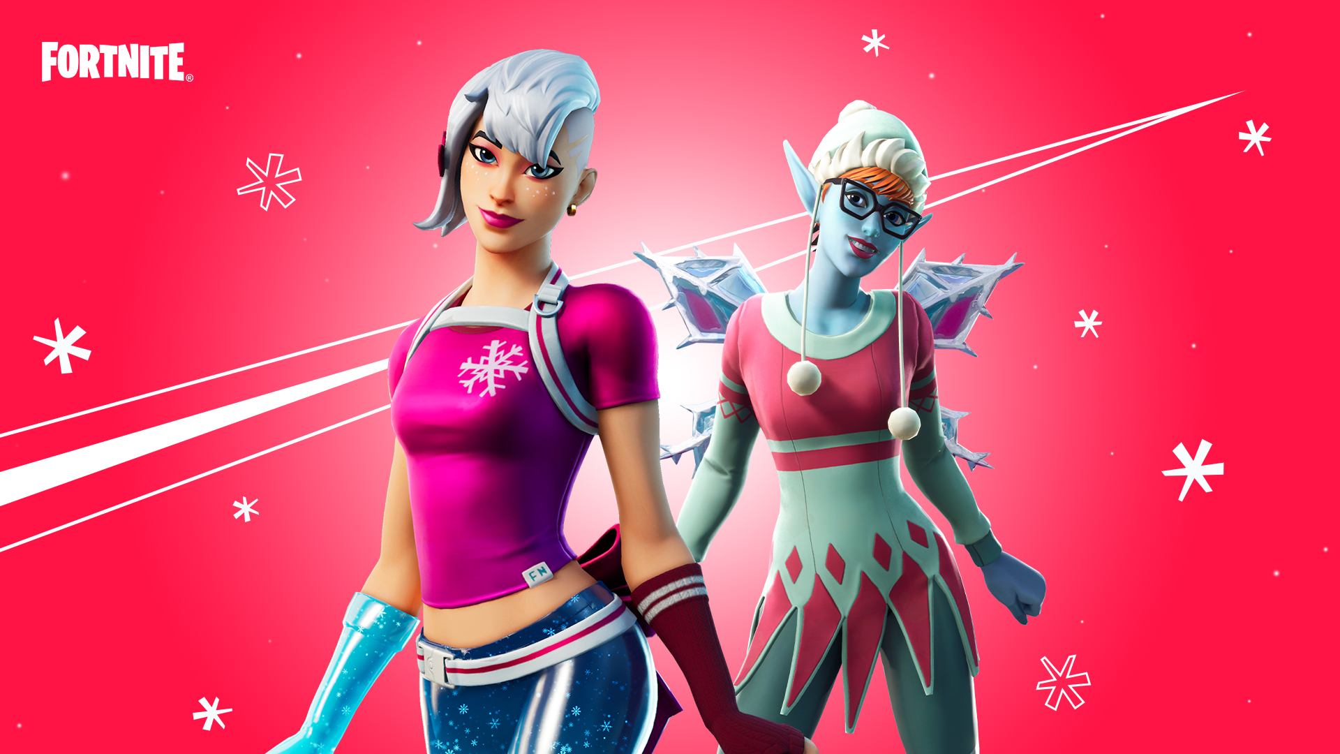 Fortnite on Twitter: "Bring on the dance of Sugarplum and Frosted Flurry's. Both Outfits are ...