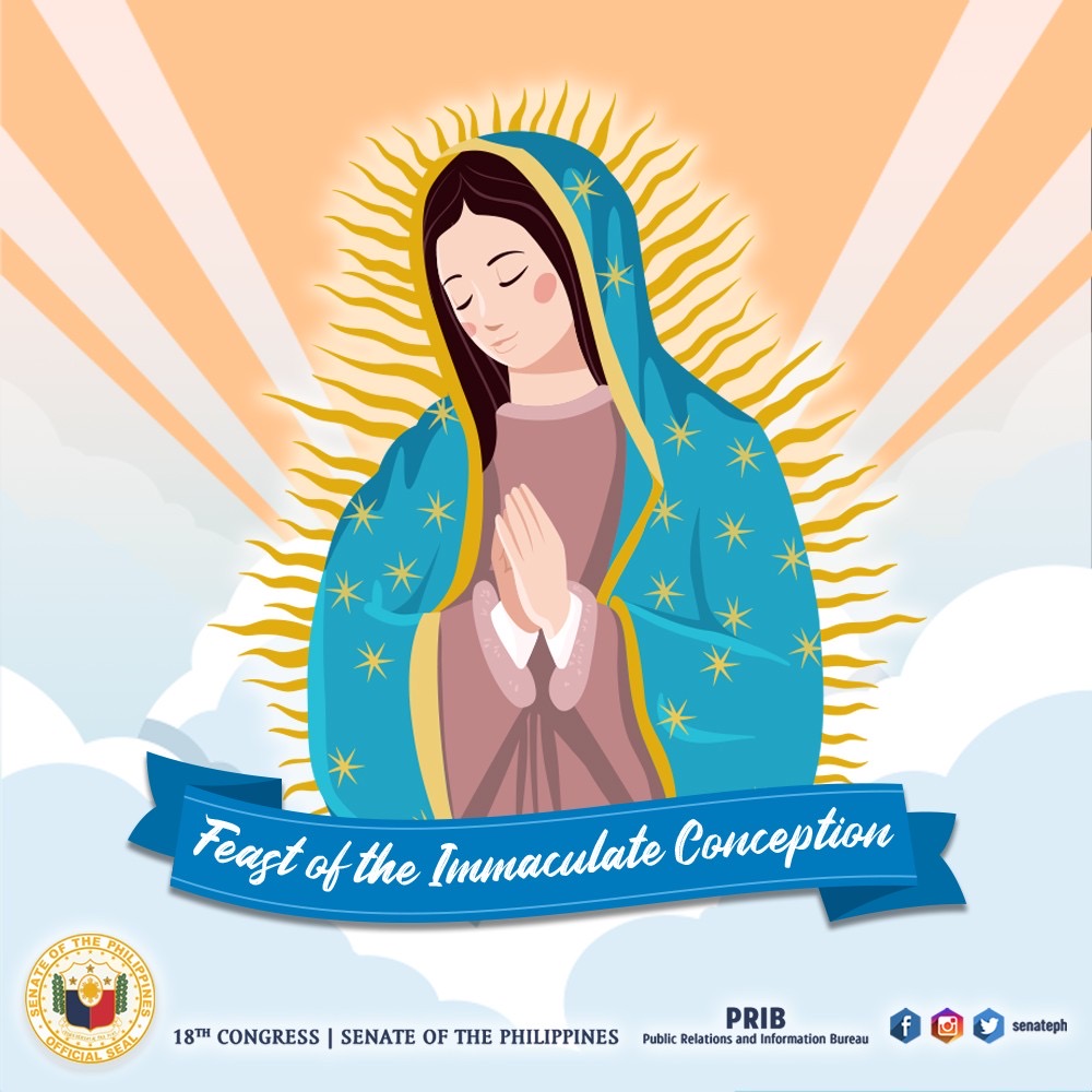 Immaculate Conception Clipart