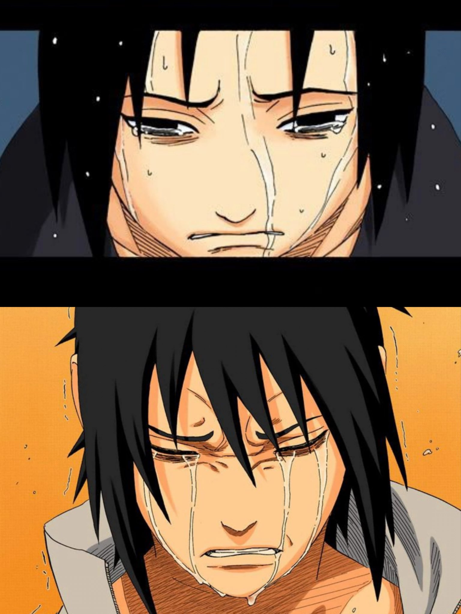 Sasuke Crying Wallpaper