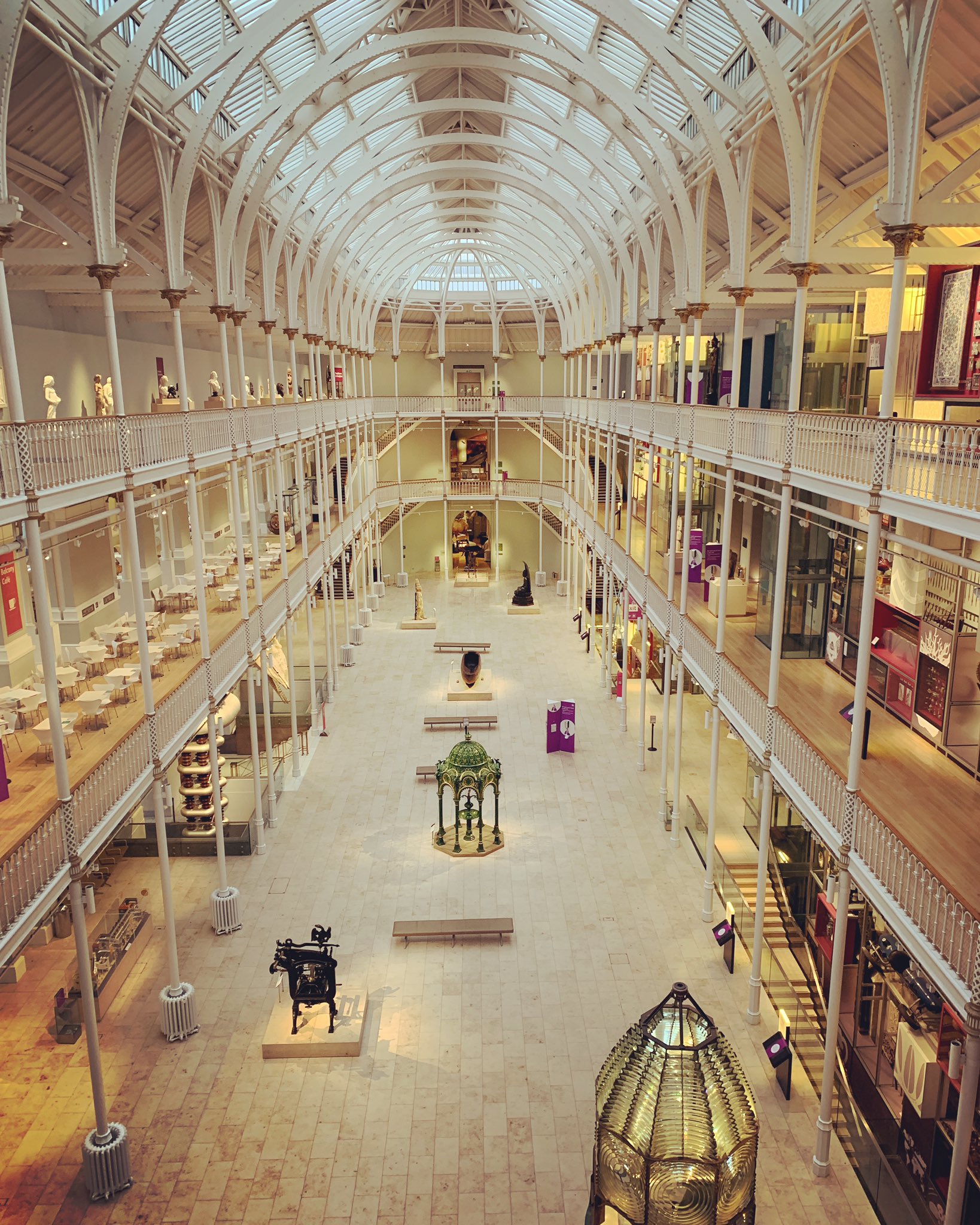 Museum Lobby Balcony