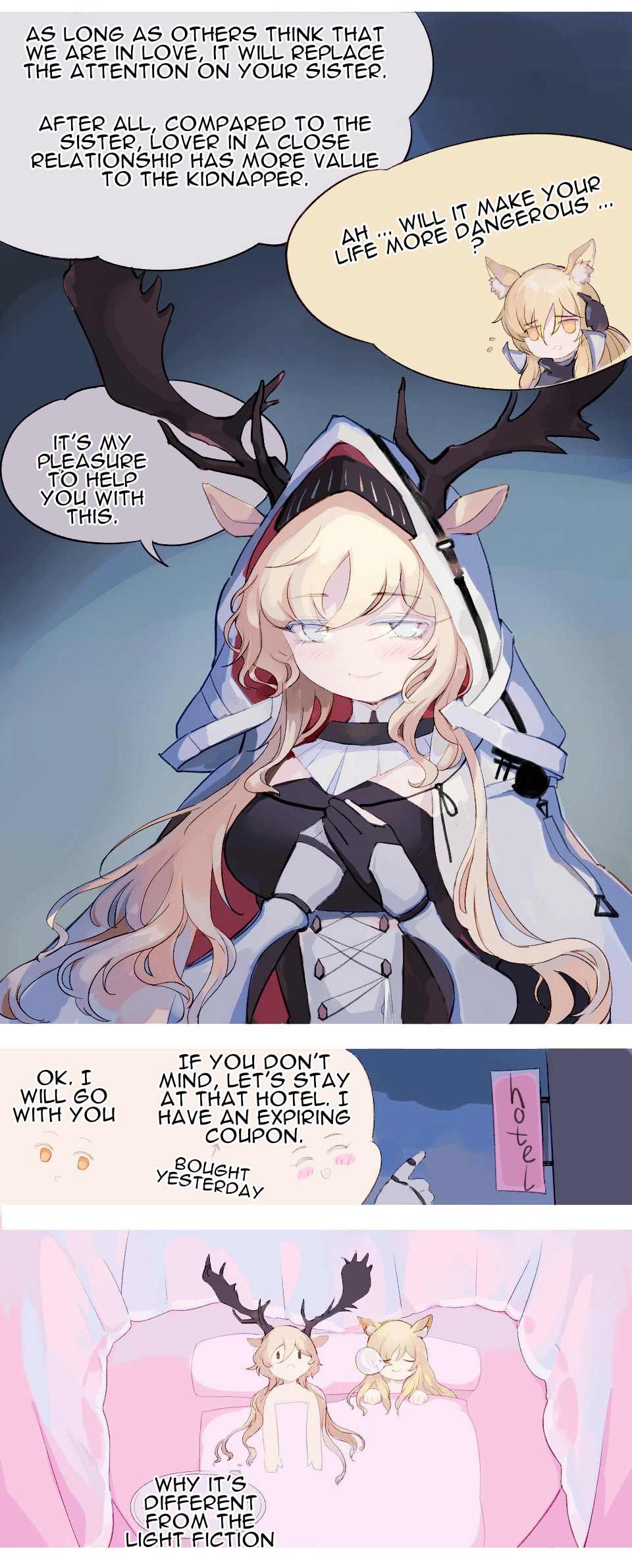 TwilledWave on Twitter: "Nearl the radiant knight seduced by Viviana the candle knight. (Pages 3 ...