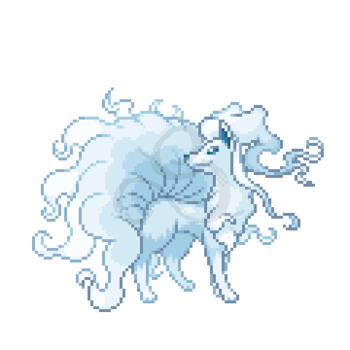 Shiny Vulpix And Ninetales Sprites
