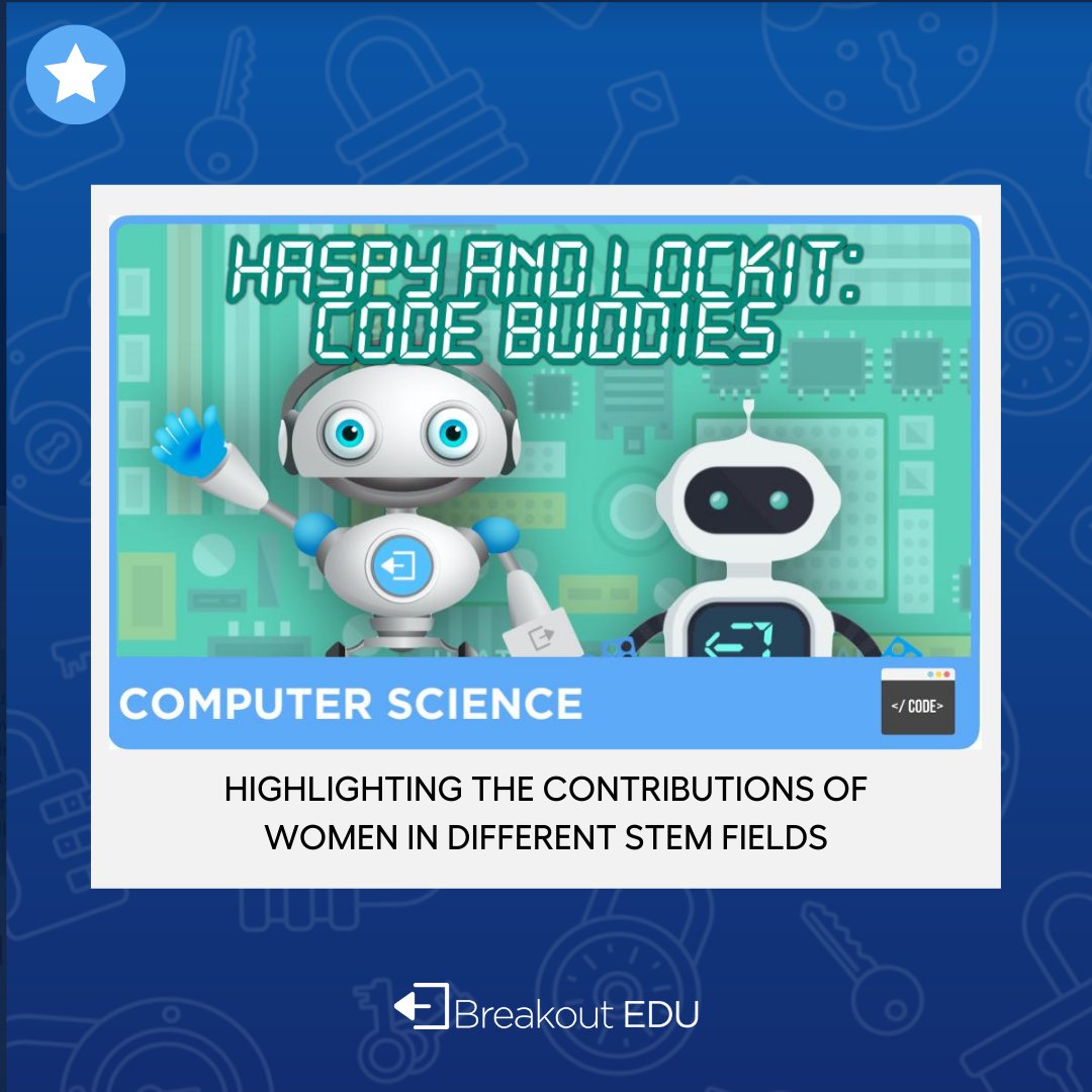 Breakout EDU on Twitter: "Hour of Code with Breakout EDU presents Haspy and Lockit: Code Buddies ...