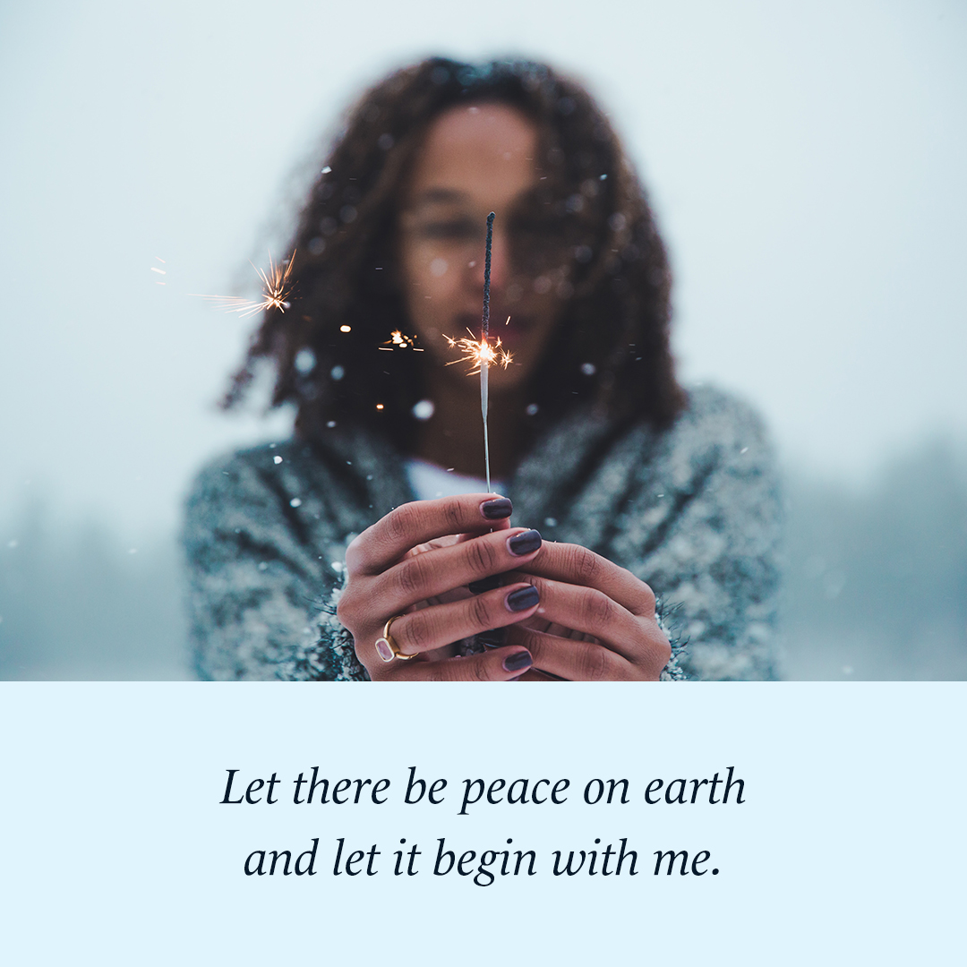 Let There Be Peace On Earth And Let It Begin With Me Christmas