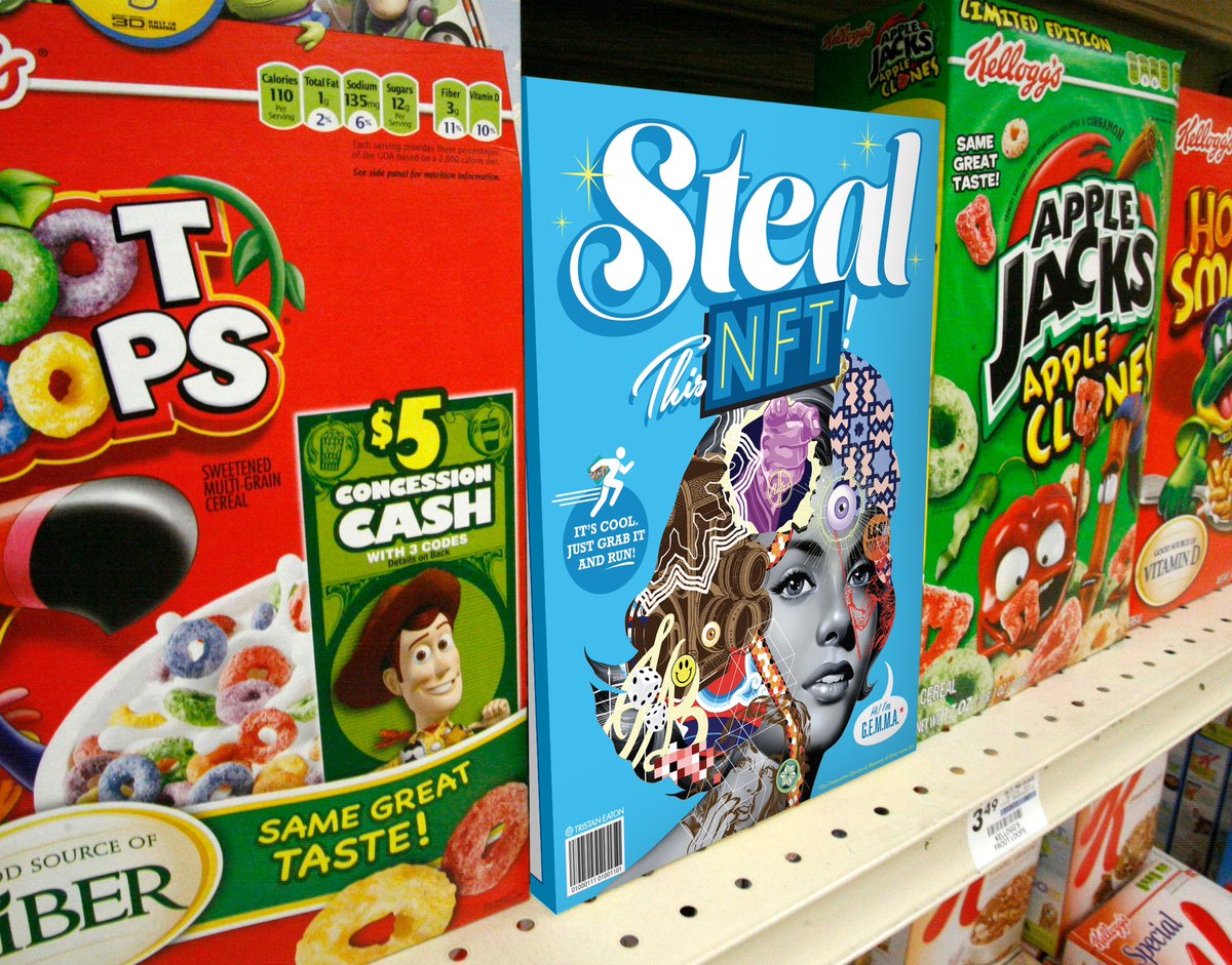 Cereal Box Side Panel