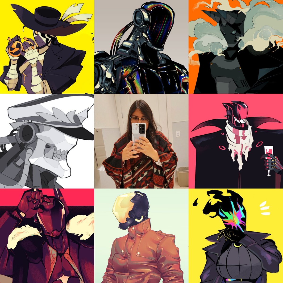 「aheem heem one of these is not like the others ;; #artvsarti」☢ ...
