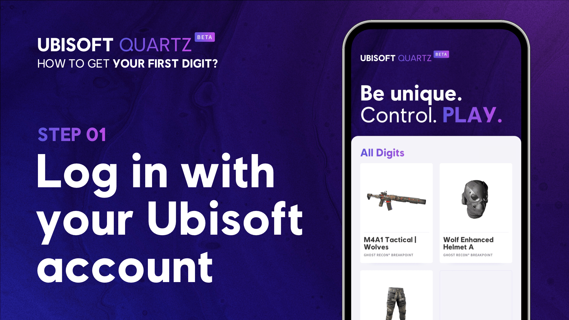 Ghost Recon on Twitter: "Wondering how Ubisoft Quartz works? How to claim your free Digits? Let ...
