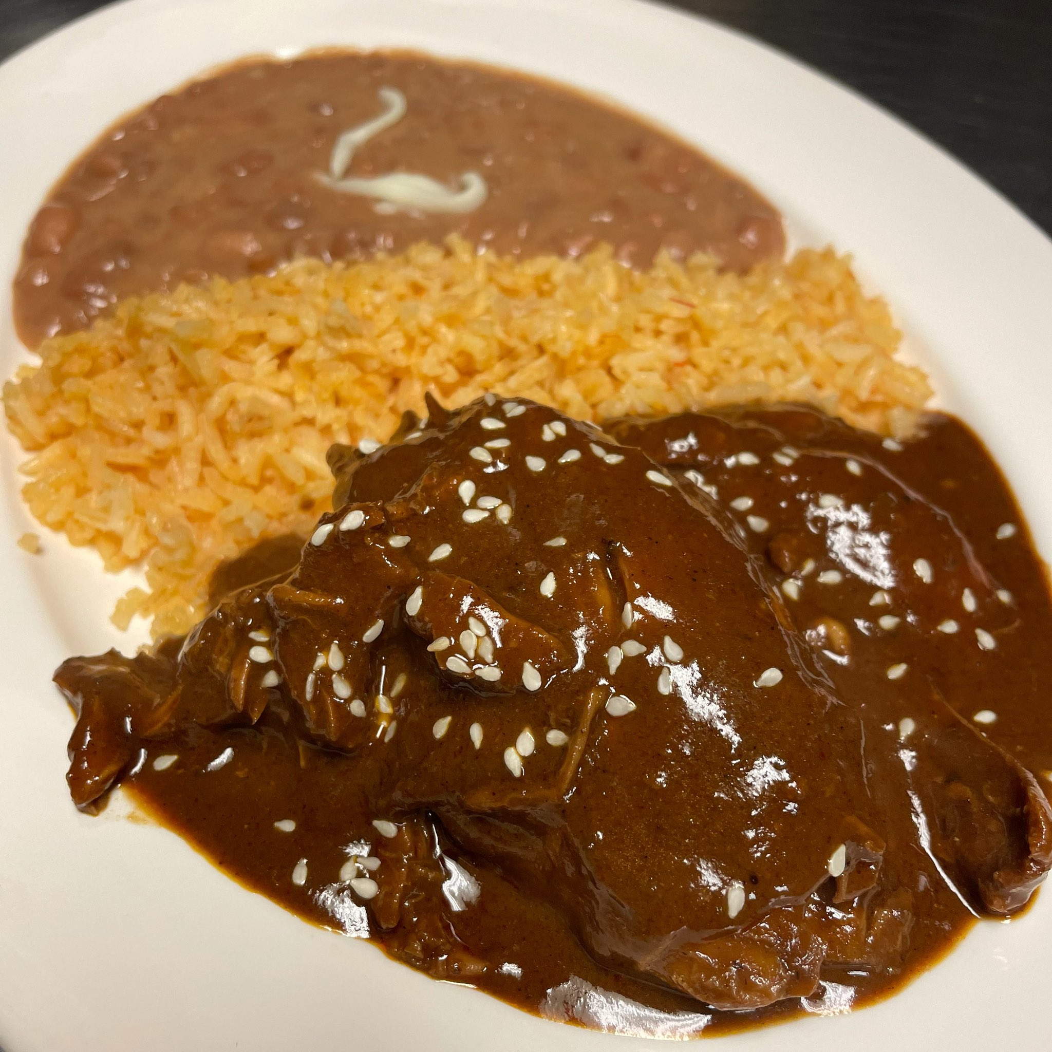 Mexican Mole With Rice