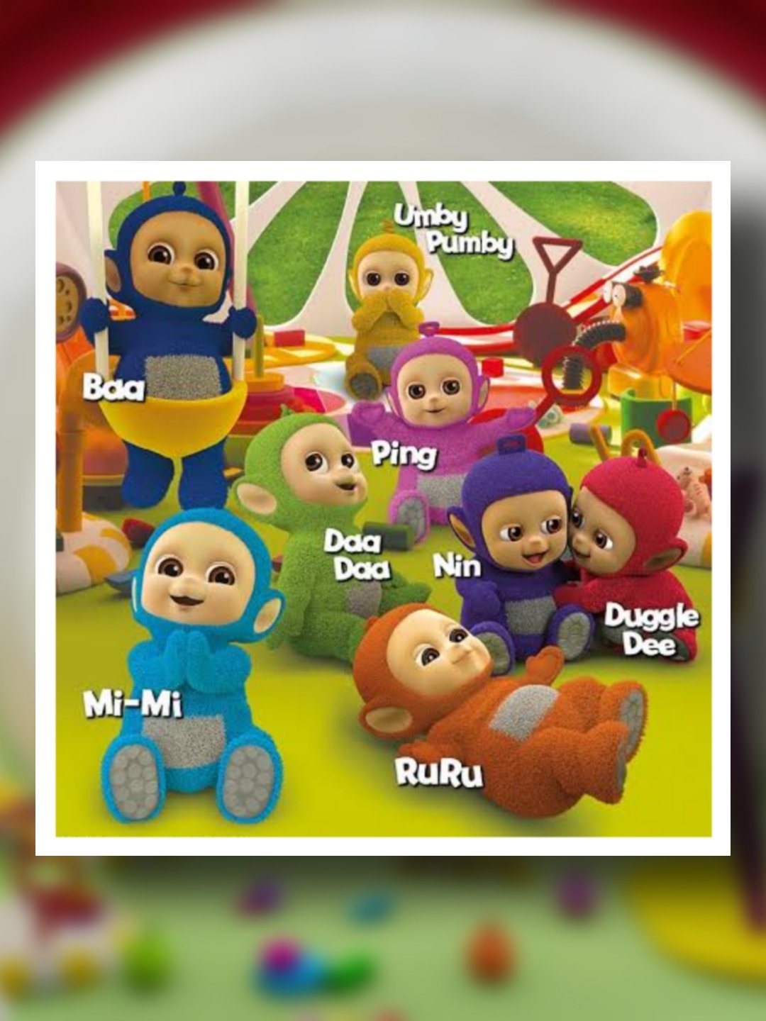 Nombres Y Fotos De Los Teletubbies