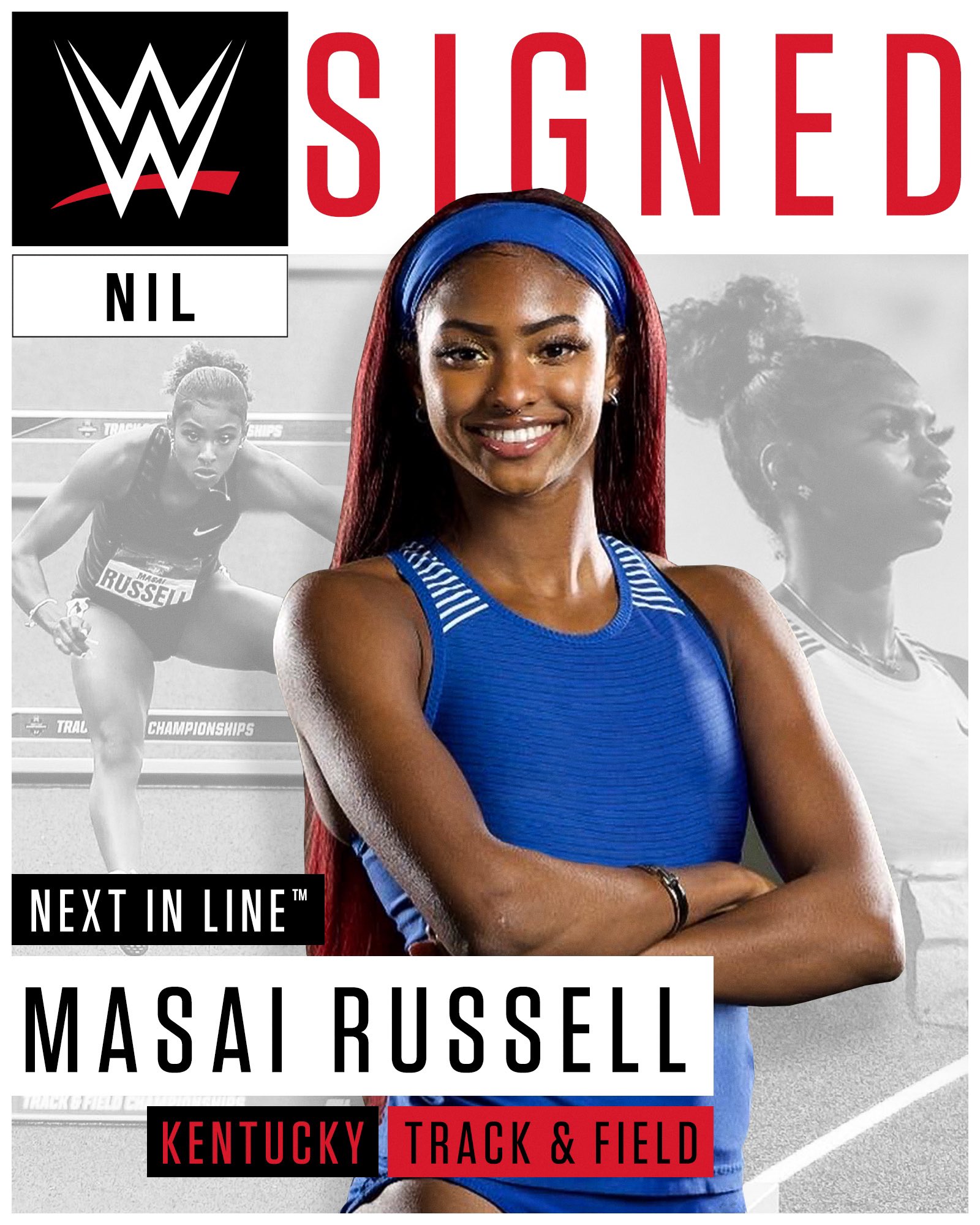 Masai Russell On Twitter I M Nextinline Excited To Join Wwe As