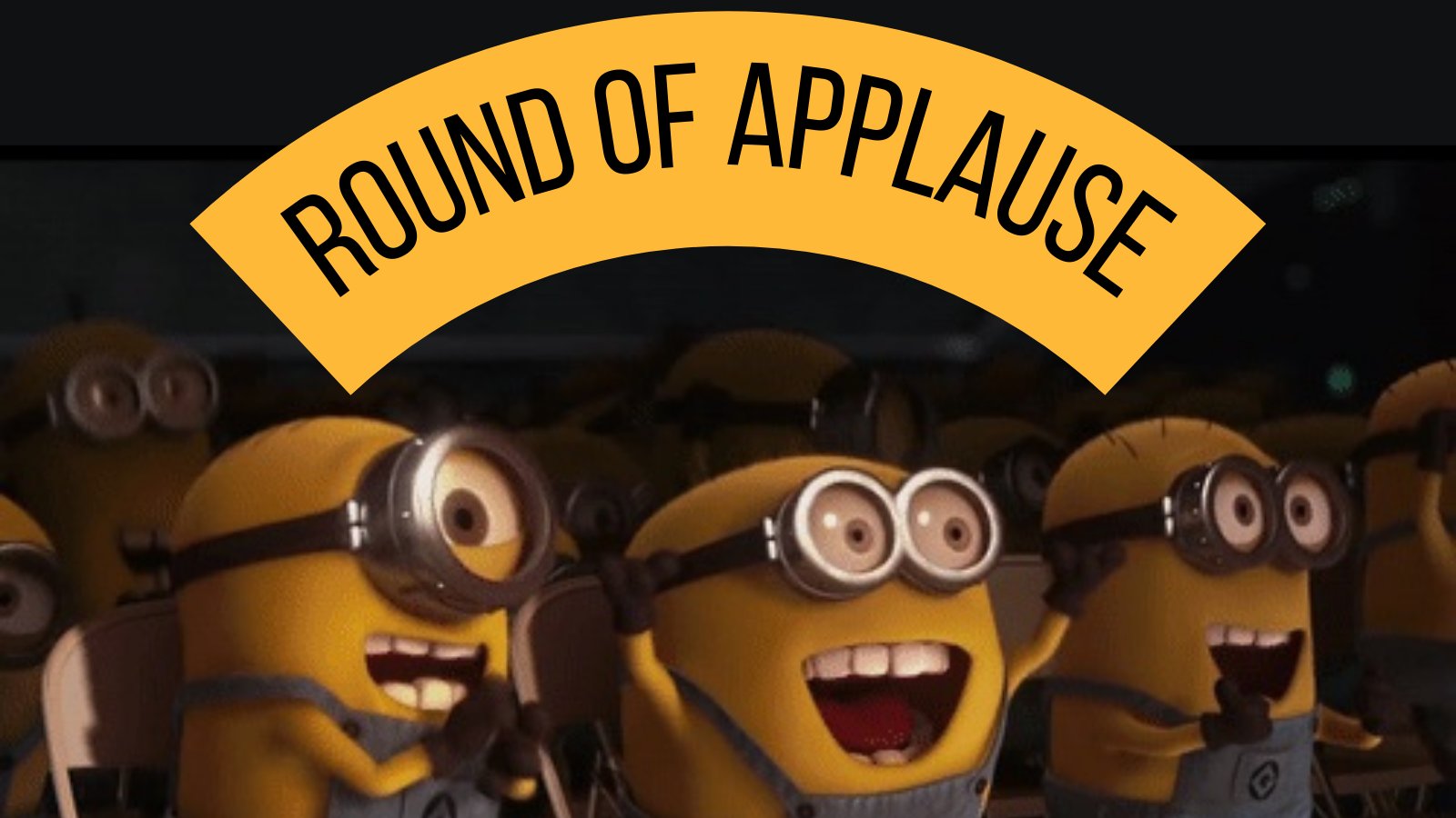 Cartoon Round Of Applause