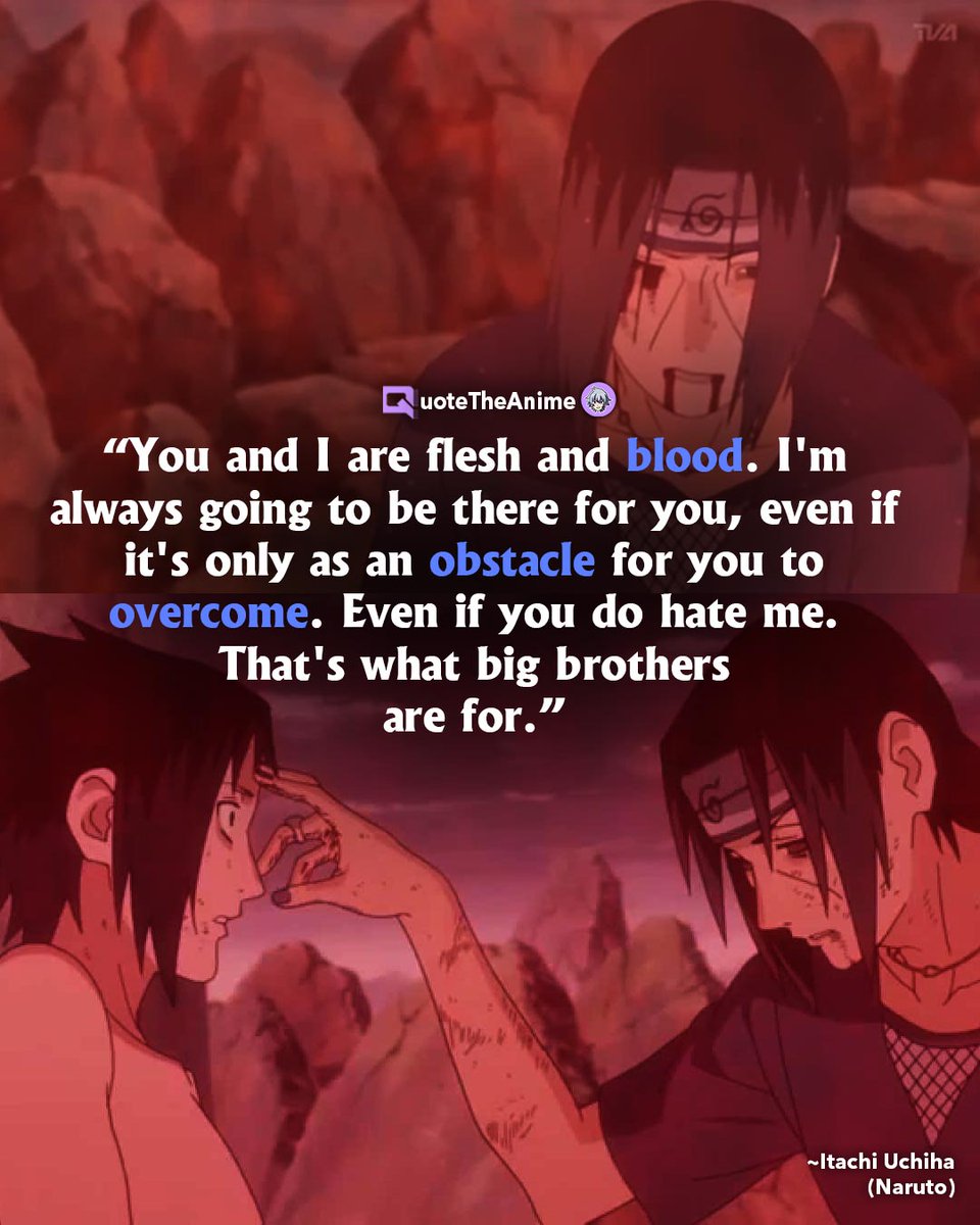 Itachi Love Quotes