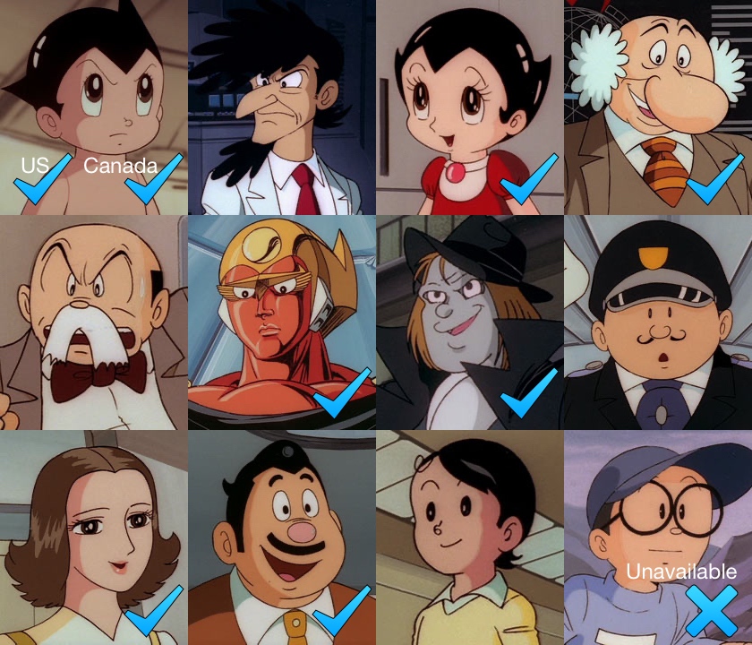 Astro Boy Movie Characters