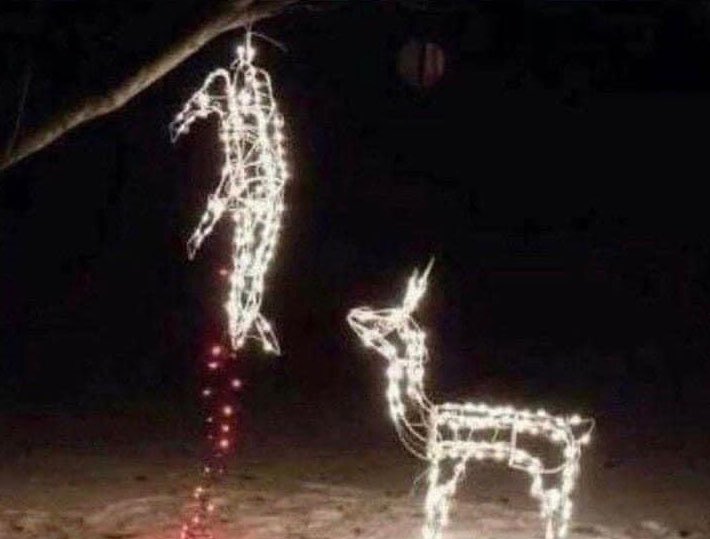 Redneck Christmas Lights