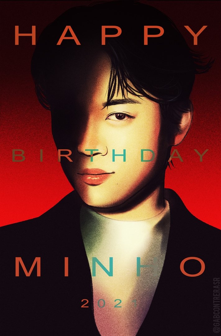 「#HappyMINHODAY_1209 Happy birthday, Min」|Gab Contrerasのイラスト