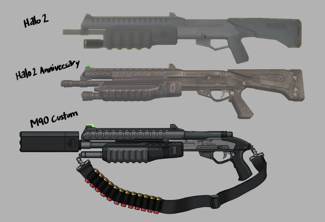 Halo Fanart: WST DTM Law Enforcement Shotgun By, 40% OFF