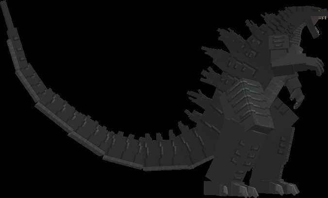 Godzilla In Minecraft