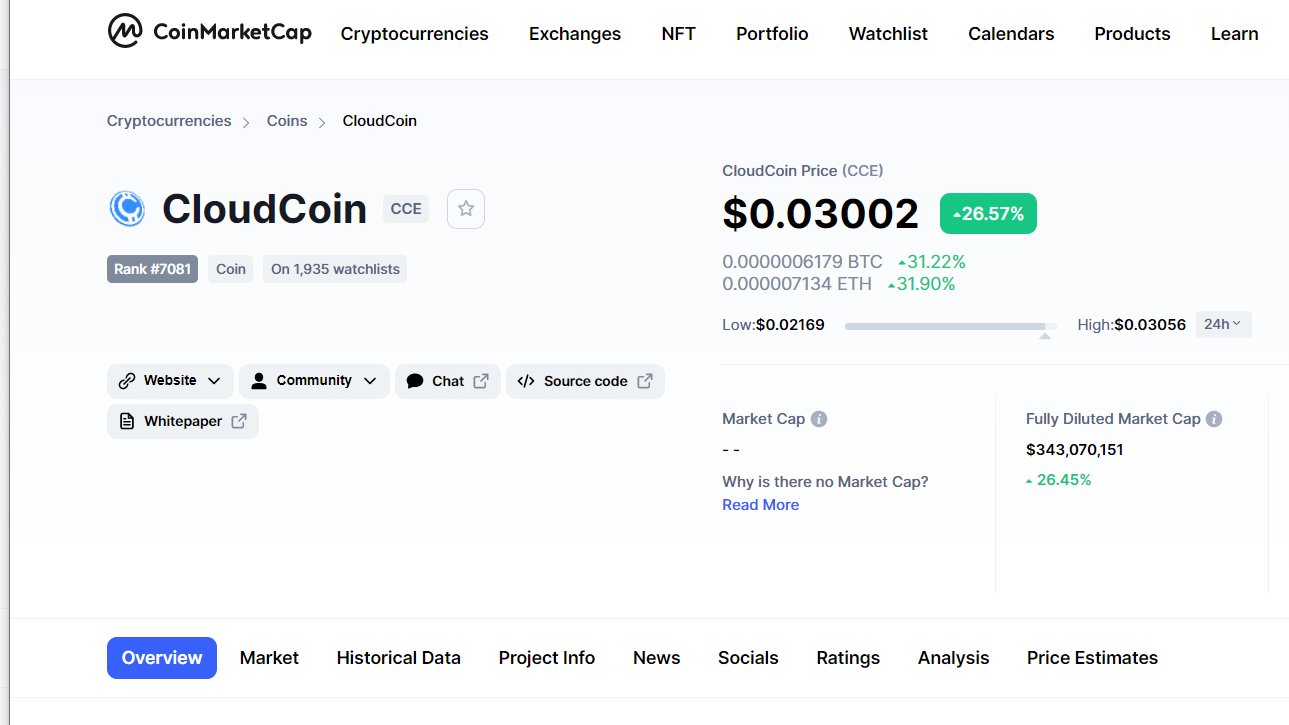 CloudCoin Consortium on Twitter: "Here we go again! This is just starting! Look for the coin to ...