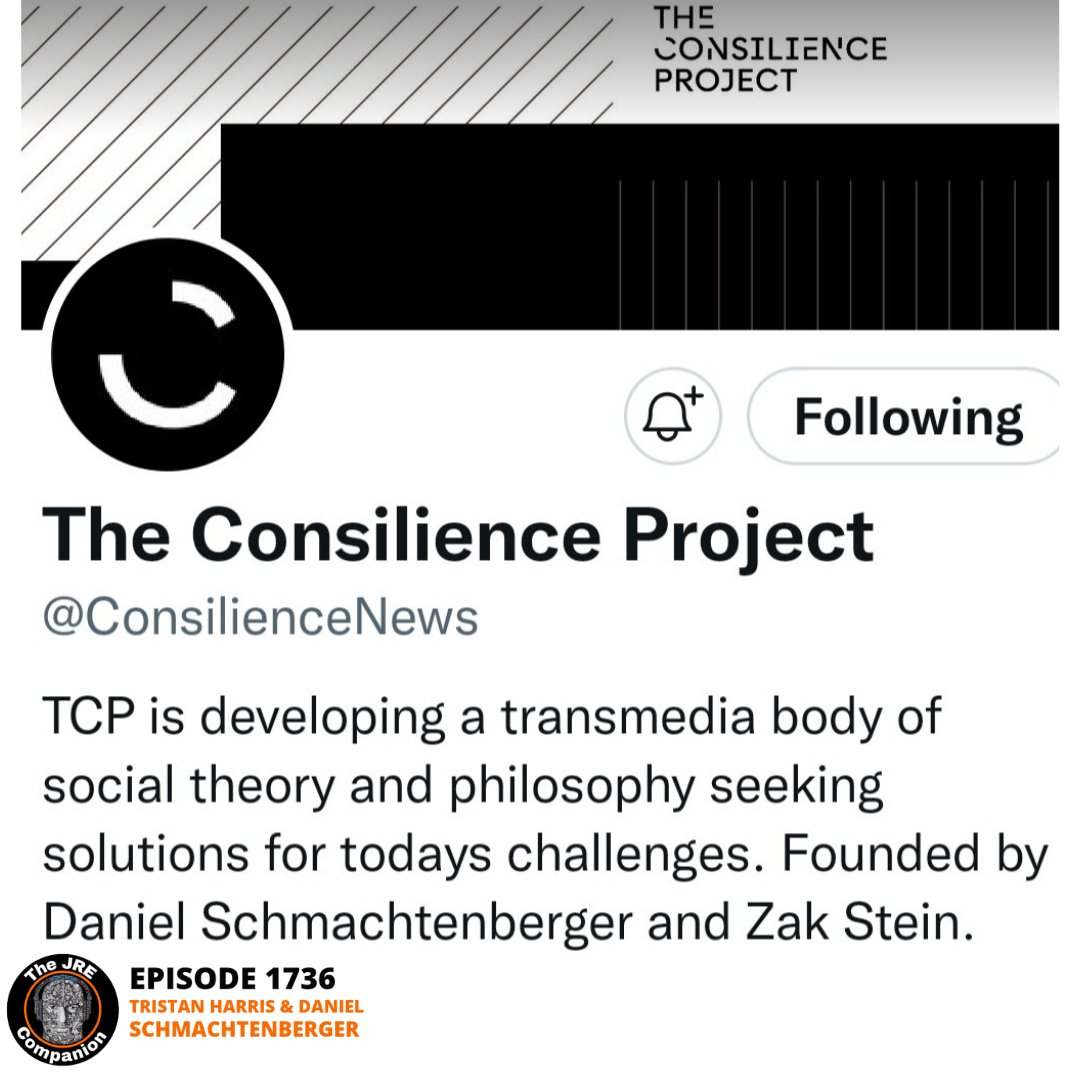 The Consilience Project (@ConsilienceNews) | Twitter