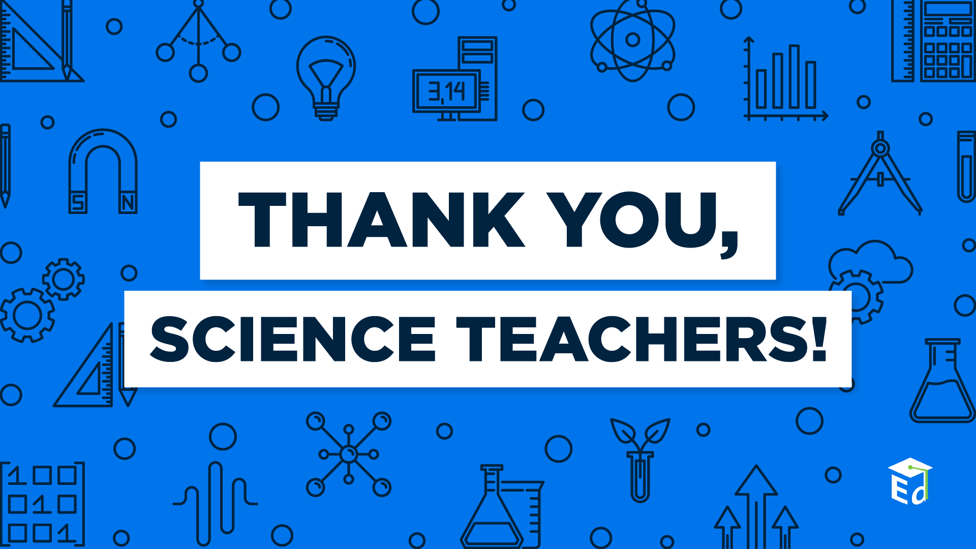 Thank You Image Science Science Party Printable, Science Birthday