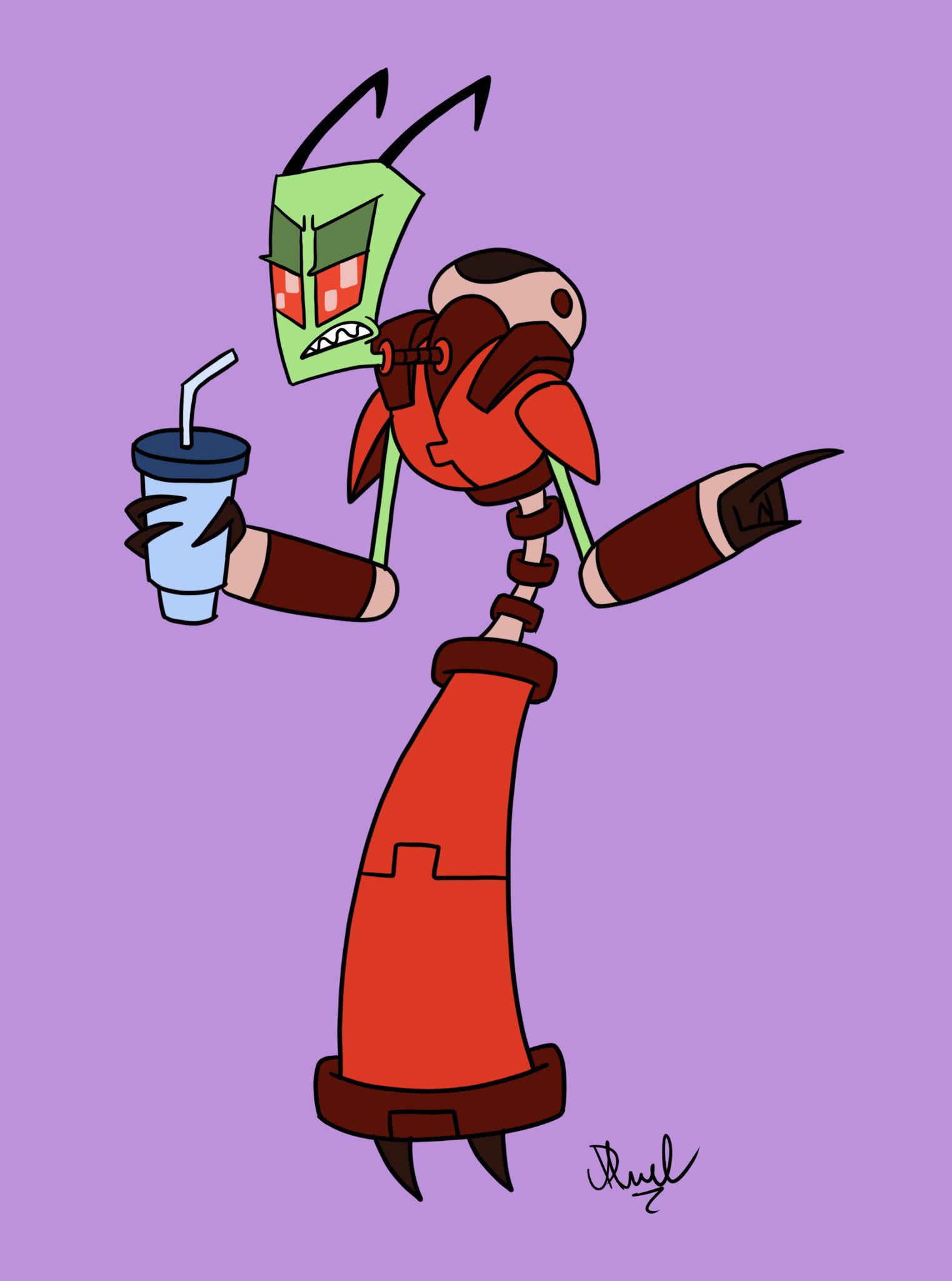 Invader Zim The Tallest Red