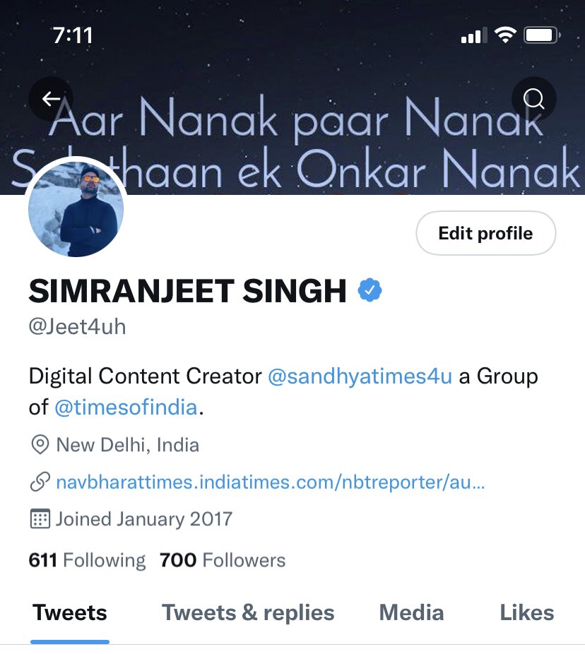 SIMRANJEET SINGH (@Jeet4uh) | Twitter