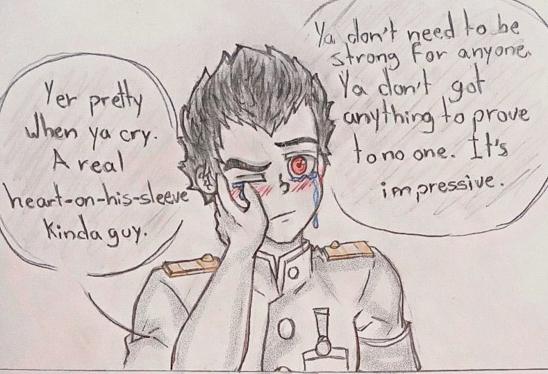 Dangan Ronpa Ishimaru Crying