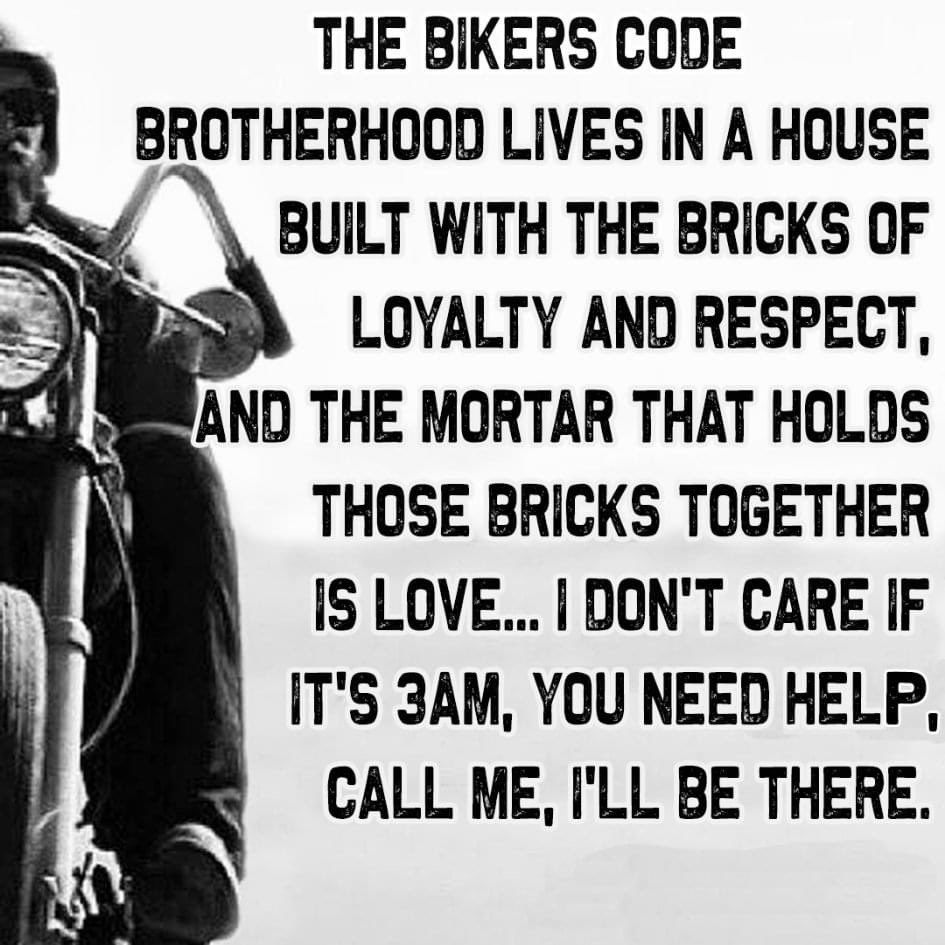 Biker Brotherhood Quotes