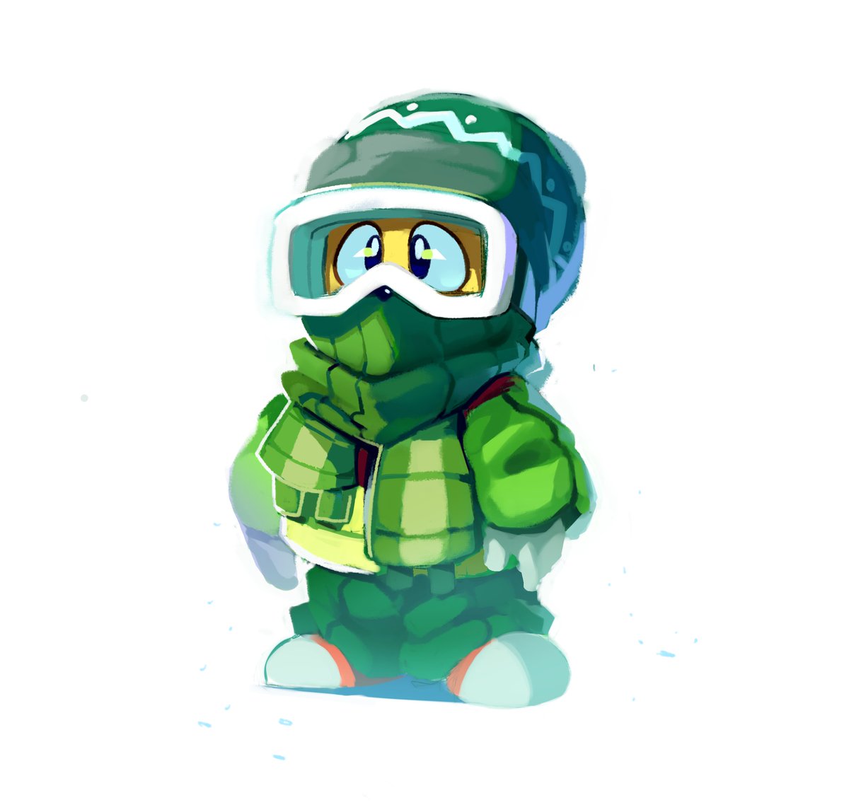 「look at this dude 」|Figburnのイラスト