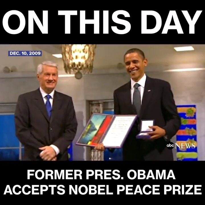 Barack Obama Nobel Peace Prize