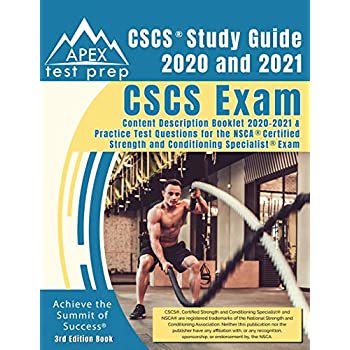 [DOWNLOAD^^][PDF] CSCS Study Guide 2020 and 2021: CSCS Exam Content Description Booklet 2020 ...