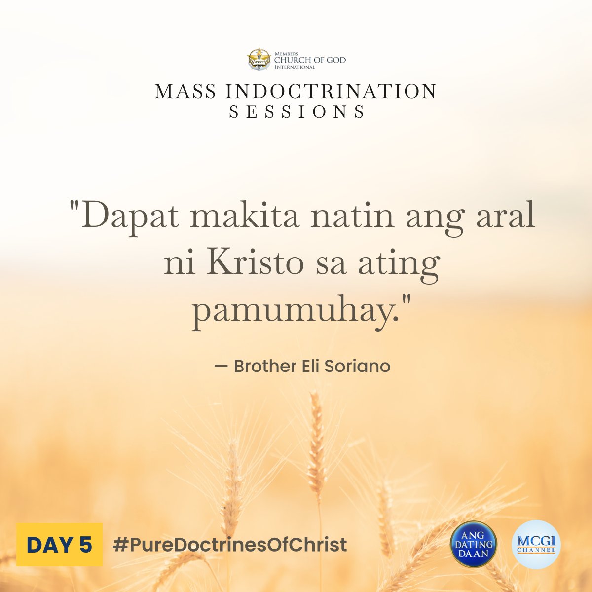 Tagalog Church Quotes