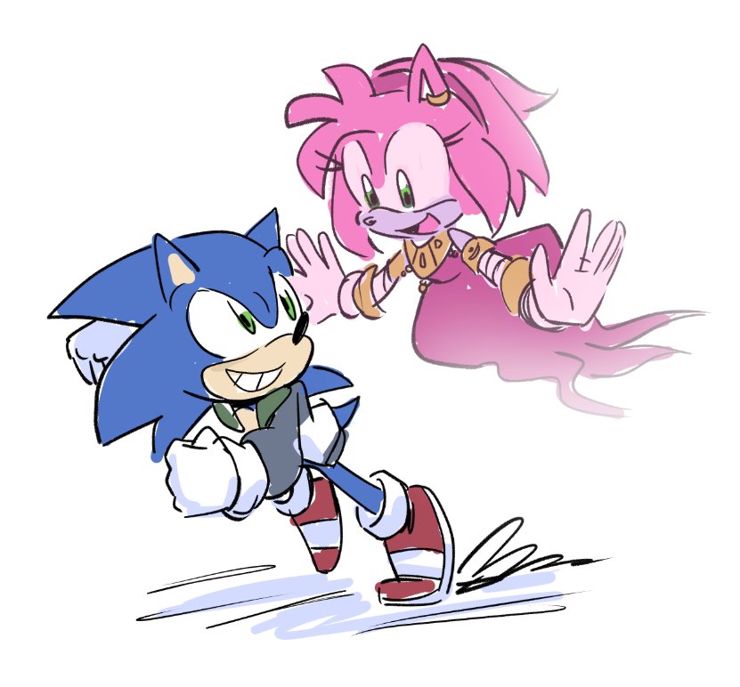 Ghost Girl Sonic And Amy