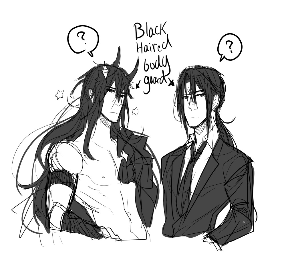 「Something dumb I noticed about characters I like to create X ...