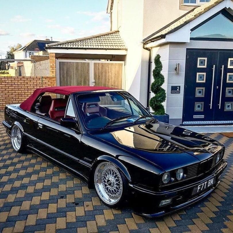 Bmw E30 Convertible Slammed